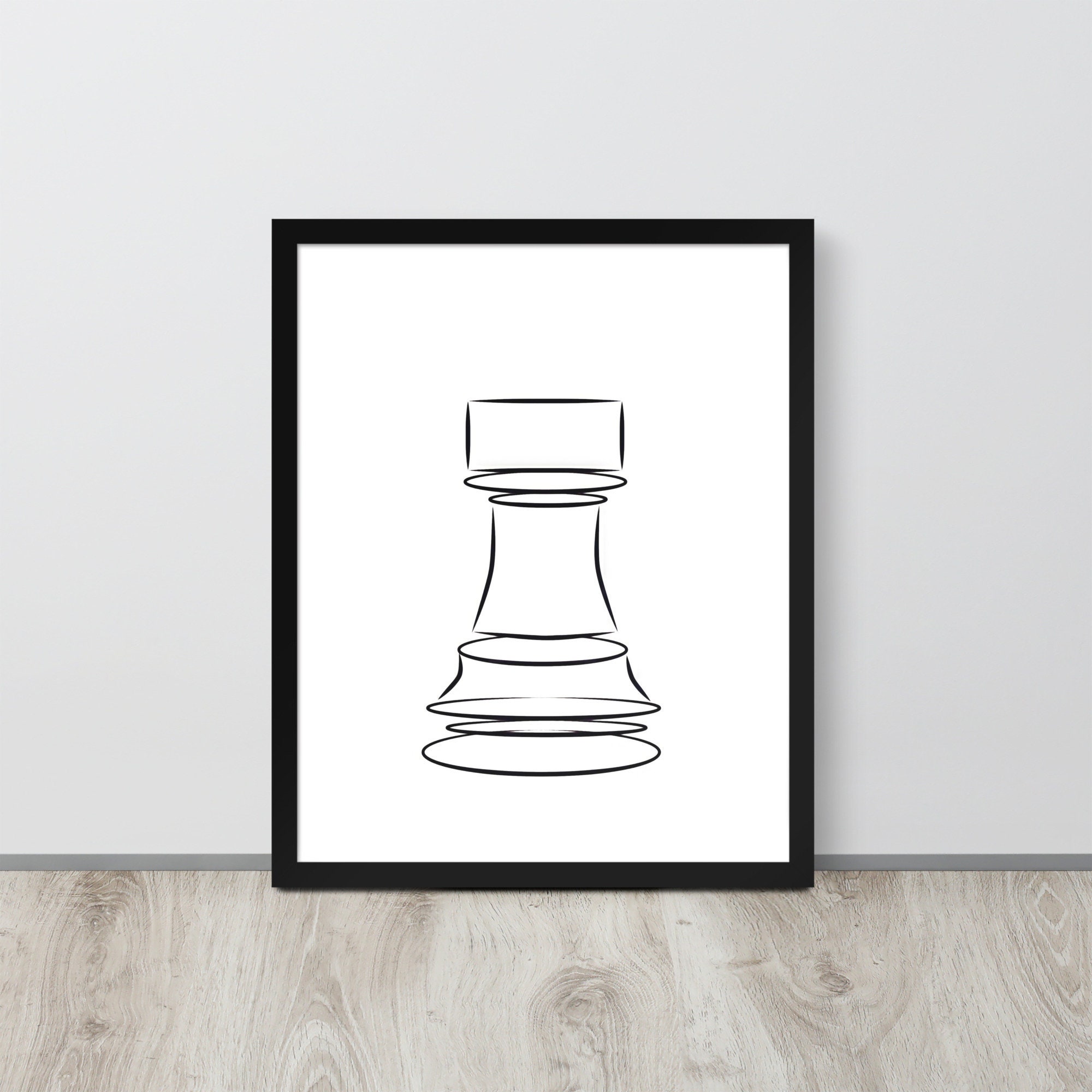 Digital Download Chess Rook Poster PNG - Etsy