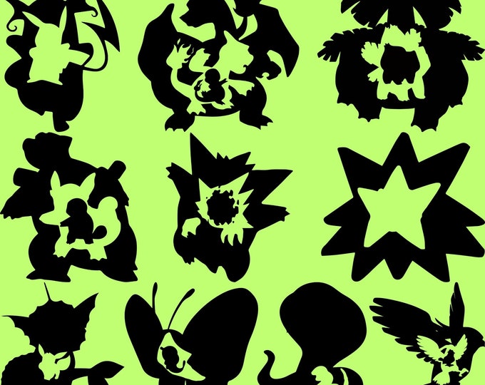 Charmander Pokemon Evolutions SVG File - Etsy