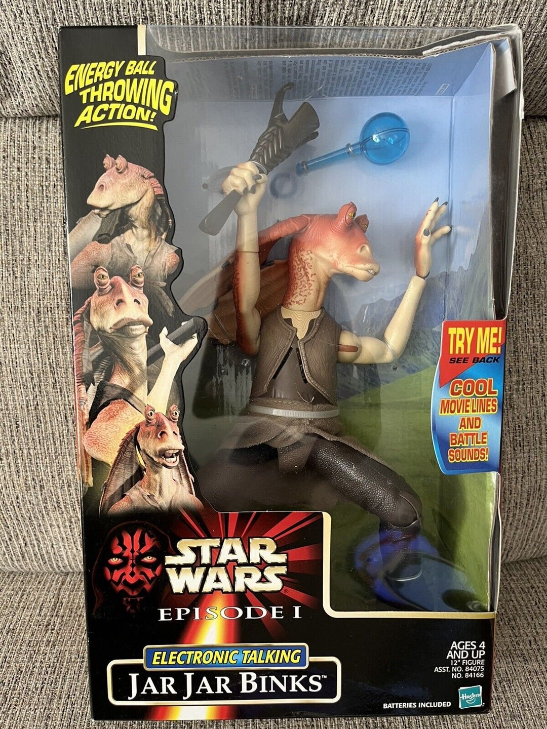 Star Wars Episode 1 Electronic Talking Jar Jar Binks 12” New in Box - Etsy