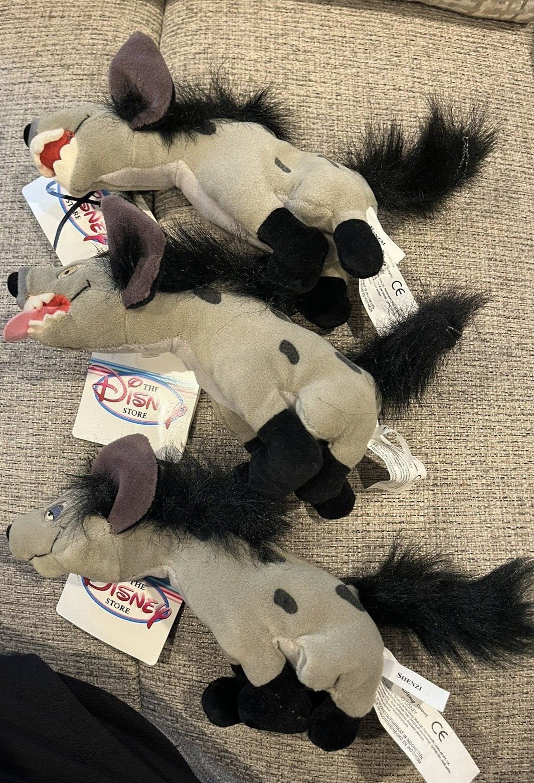 Vtg Disney Store Lion King Hyena Lot Banzai Shenzi & Ed Plush - Etsy