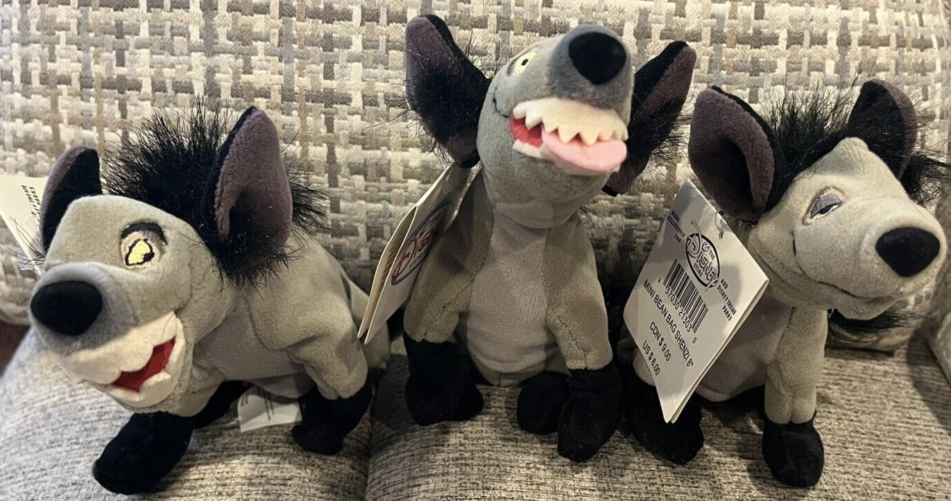 Vtg Disney Store Lion King Hyena Lot Banzai Shenzi & Ed Plush - Etsy