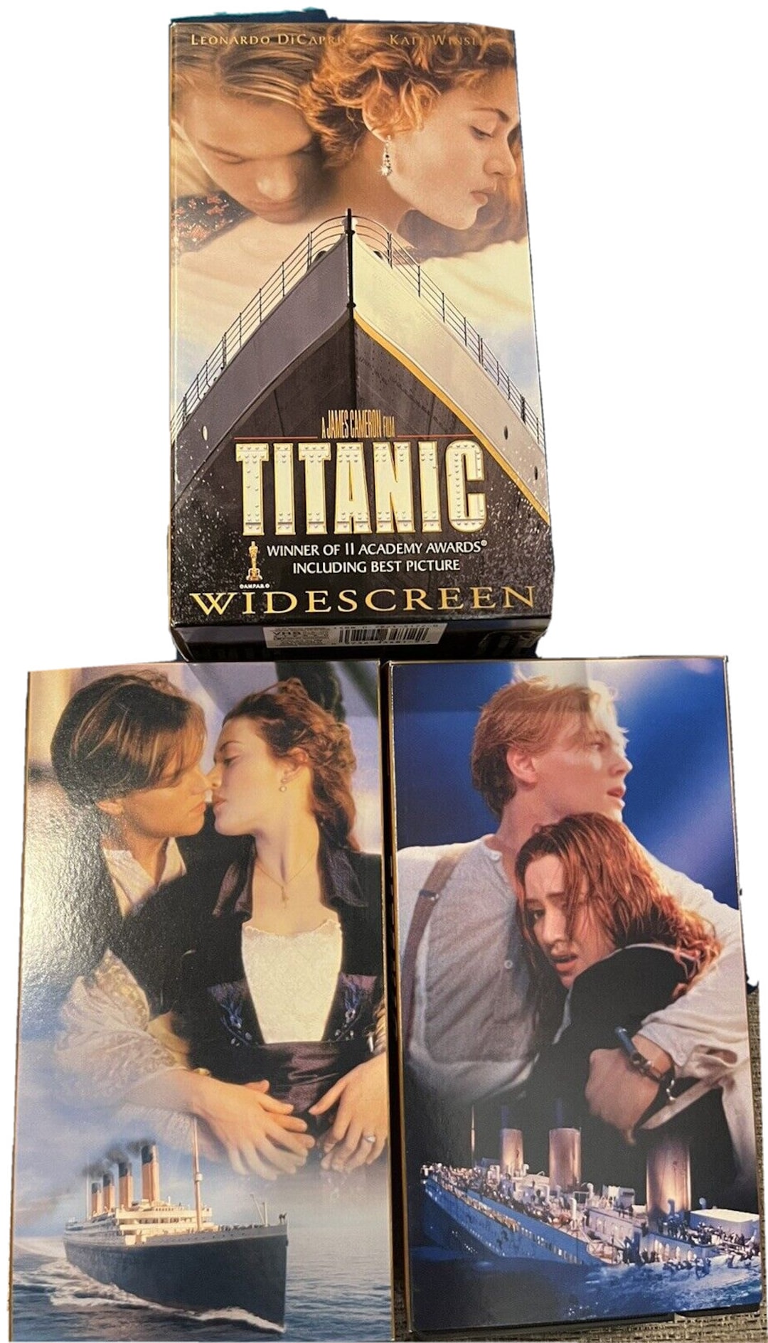 Titanic (vhs, 1998, 2-tape Set, Widescreen Edition) - Etsy