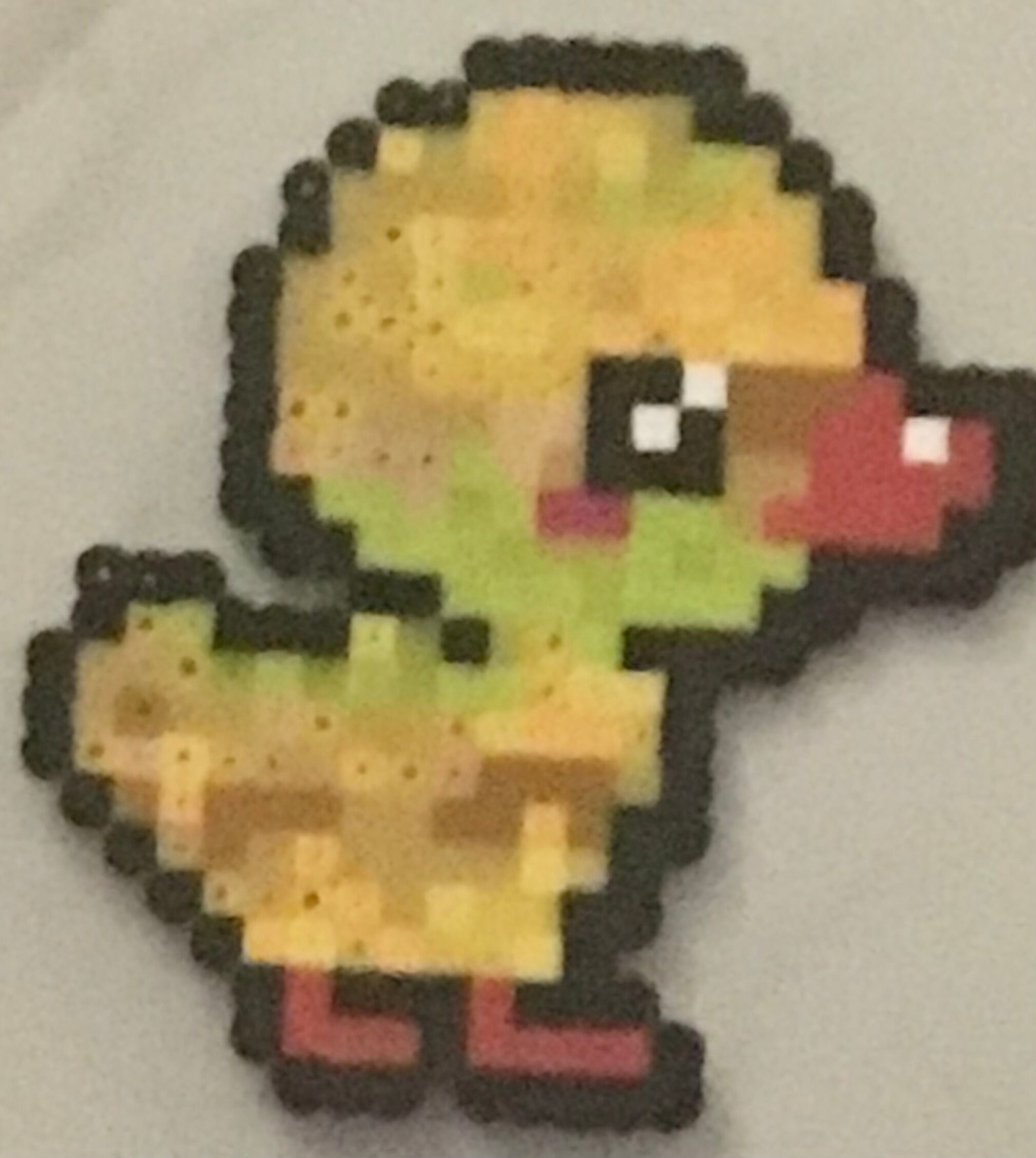 Perler Beaded Cute Cartoon Duck - Etsy