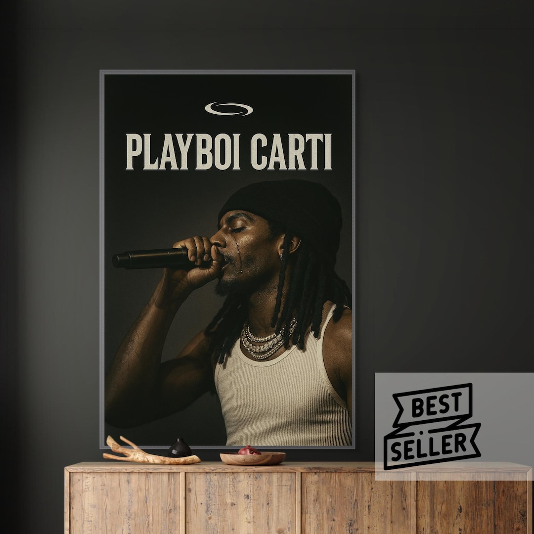 Playboi Carti Poster Carti I Am Music Playboi Carti Gift Opium ...