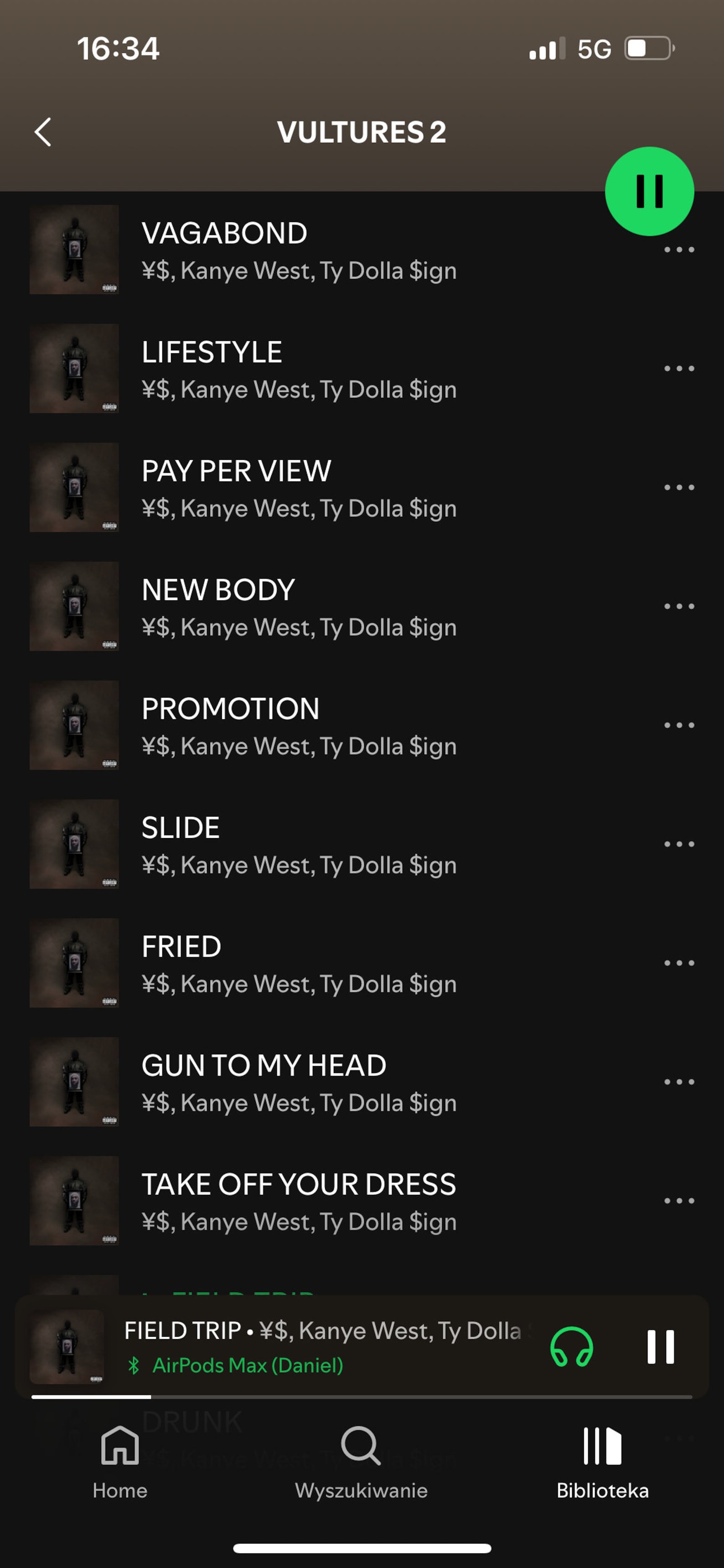 Vultures 2 Leaked Files, Kanye West, Playboi Carti, Vultures, Music ...