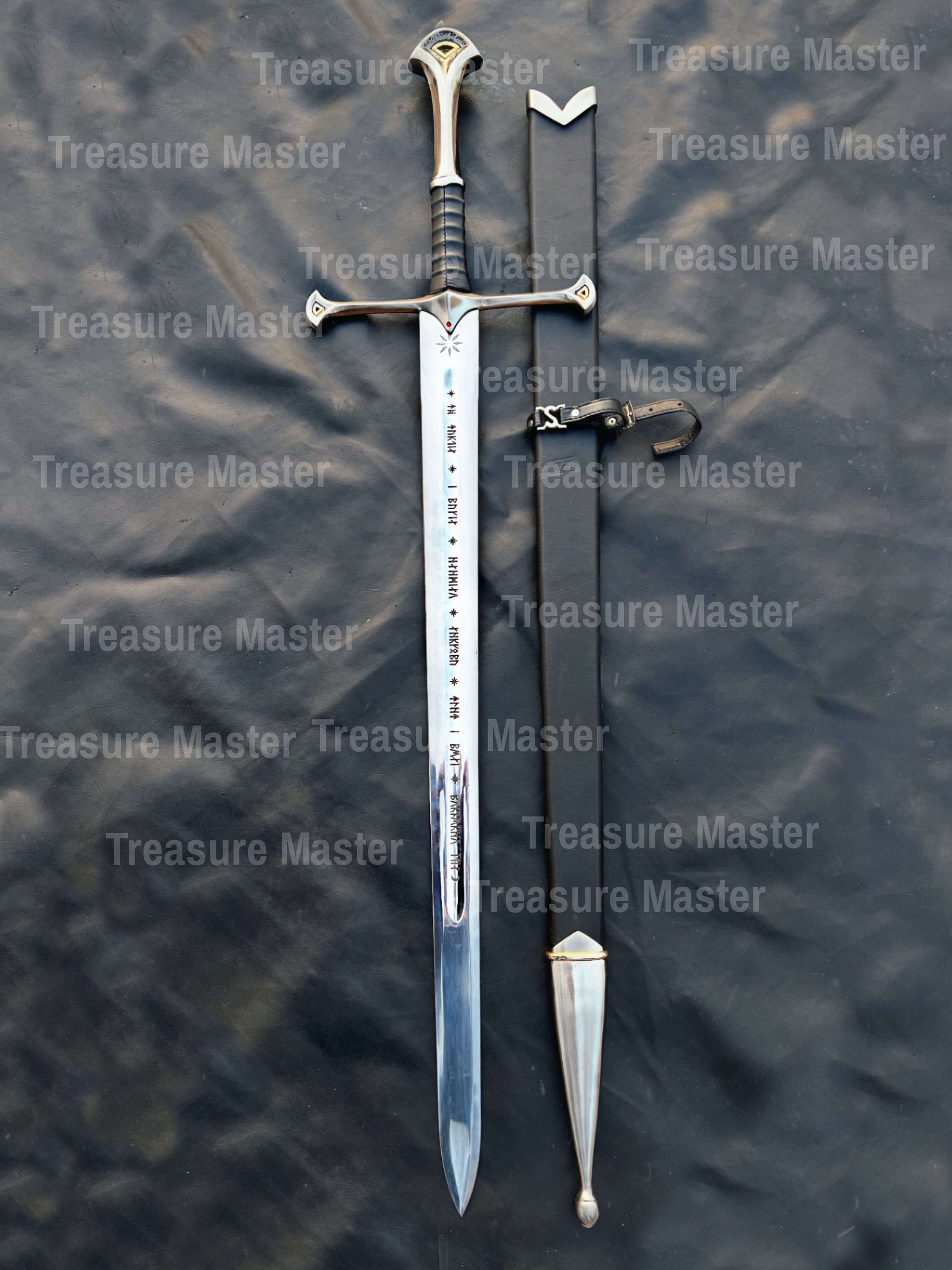Handmade Anduril MEDIEVAL Swords Stainless Steel Swords - Etsy