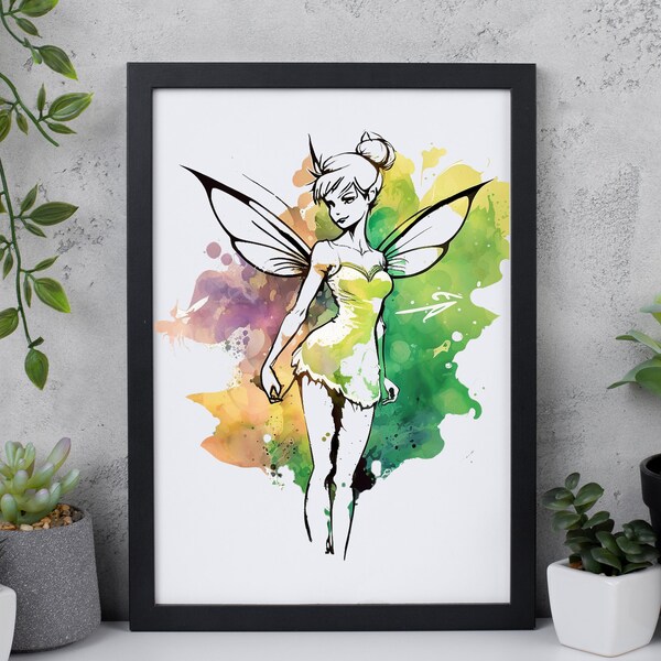 Tinkerbell Print - Etsy
