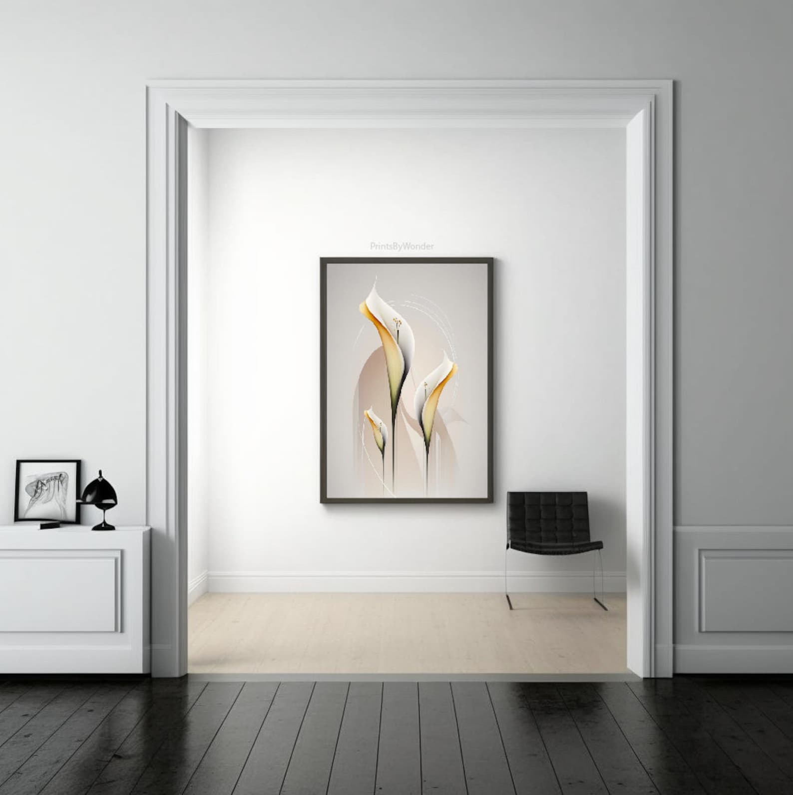Lillie Poster Flower Poster Printable Digital Minimalist Flower Poster ...
