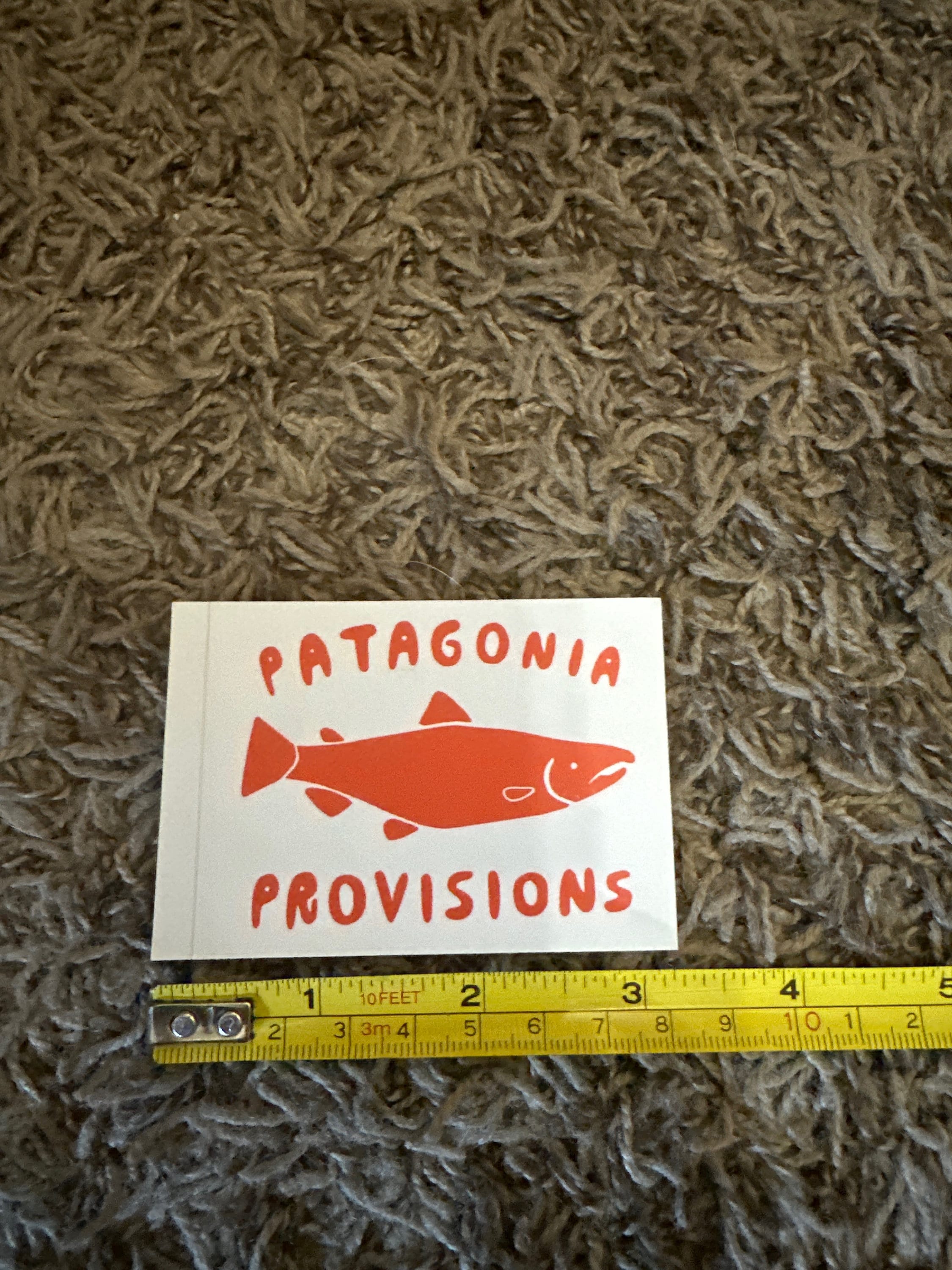 Patagonia Fish Sticker