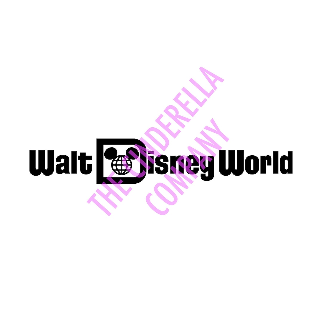 WDW Logo Vector File SVG, JPEG, Png & Adobe Illustrator - Etsy