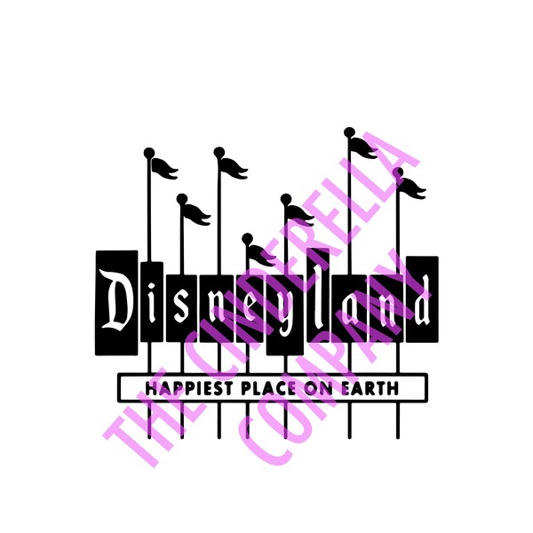 Disneyland Svg - Etsy