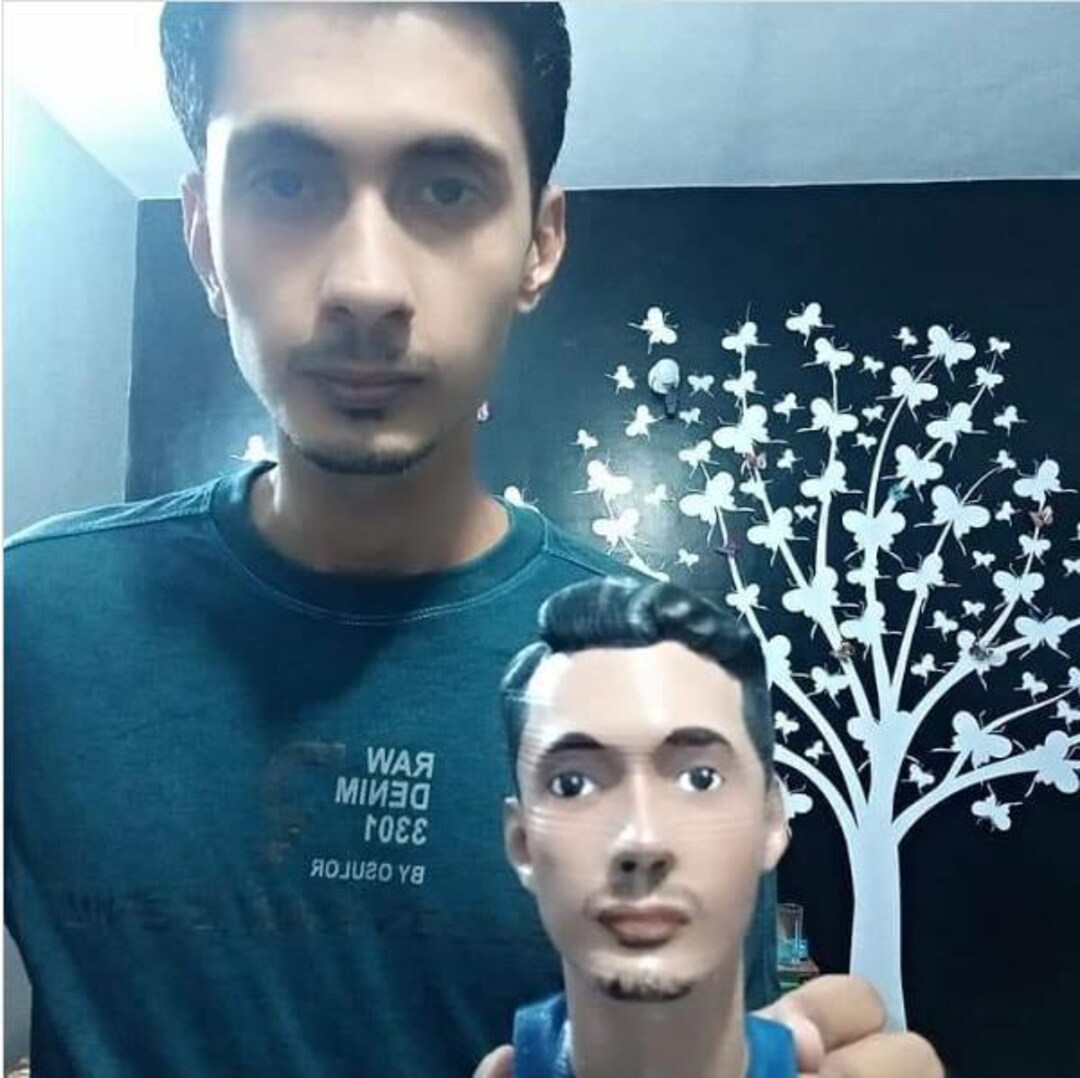 Custom 3D Printed Miniature Figurine From Photo - Etsy