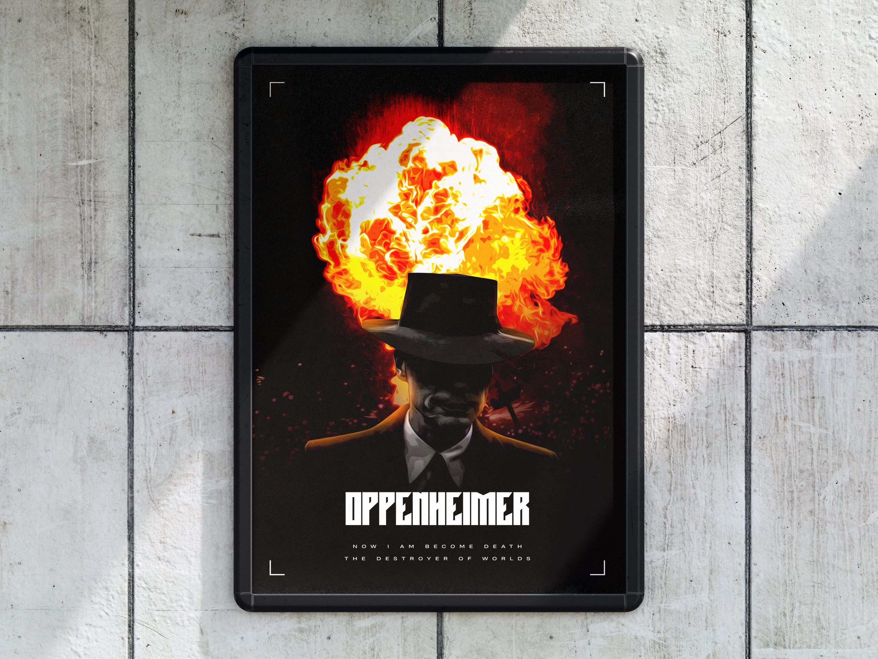 Oppenheimer Movie Wall Art, Oppenheimer Printable Poster, Movie Home ...