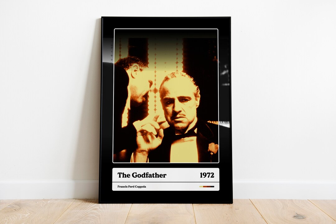 The Godfather Poster for Home Decor, the Godfather Wall Art, the ...