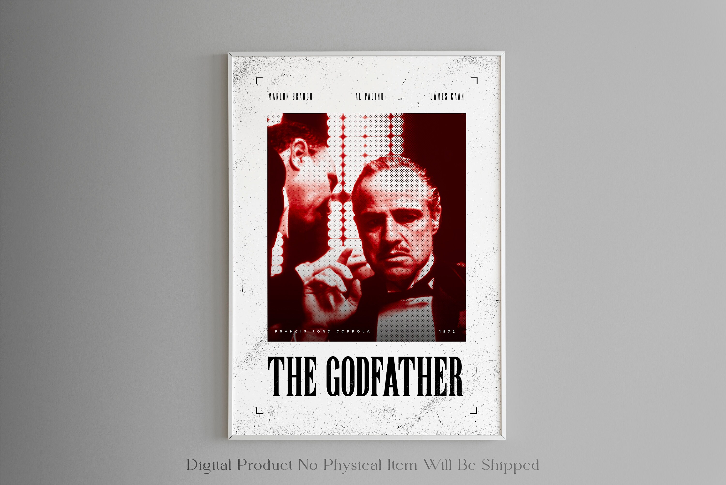 The Godfather Poster for Home Decor, the Godfather Wall Art, the ...