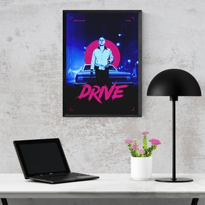 Drive Movie Poster, Drive Movie Wall Art Printable, Gift for Cinema Fan ...