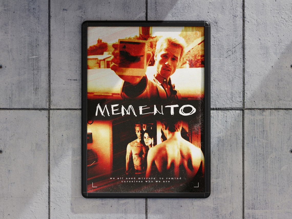 Memento Movie Wall Art, Memento Printable Poster, Christopher Nolan ...