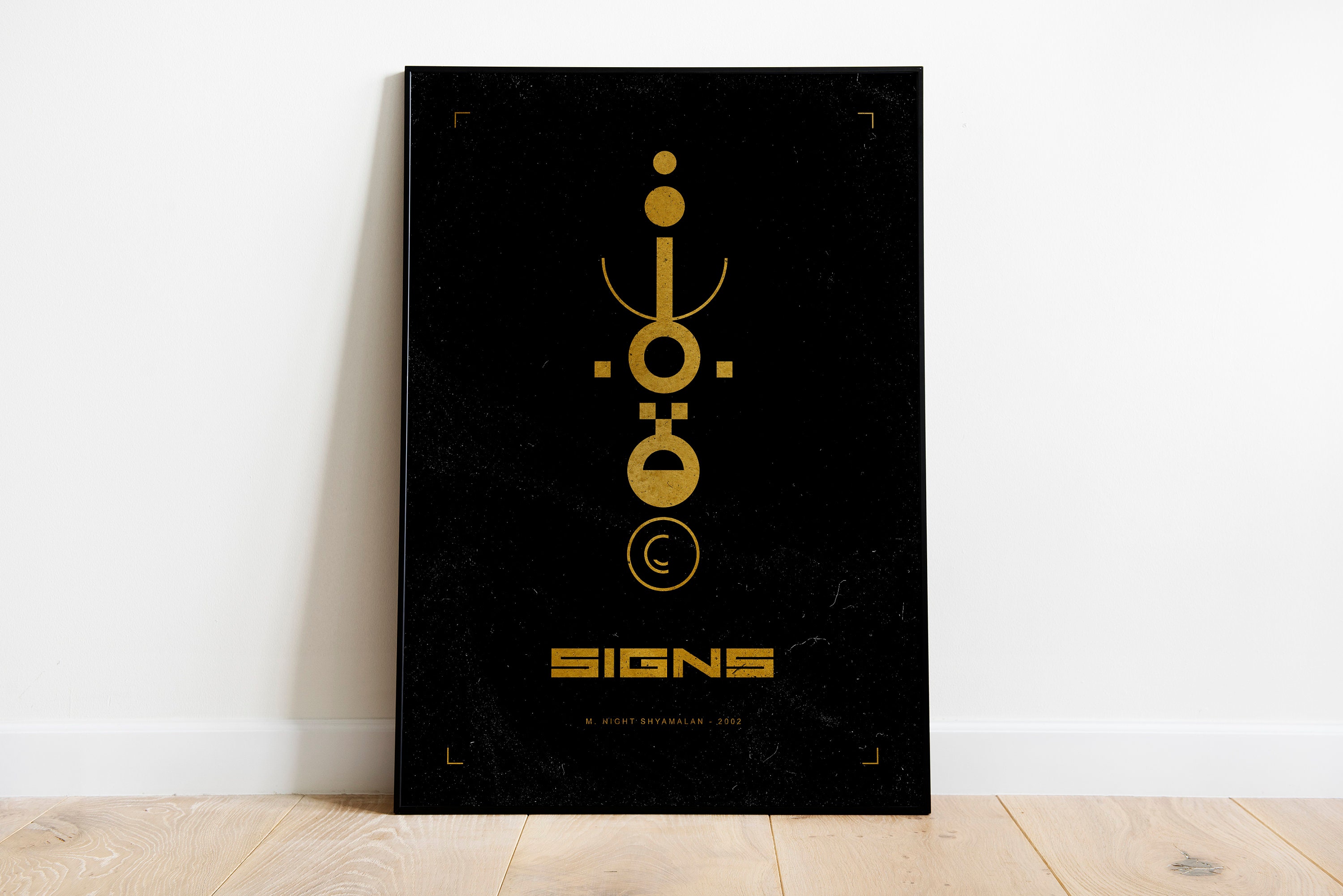 Signs Movie Wall Art - Signs Movie Printable Poster - Home Decor - Gift ...
