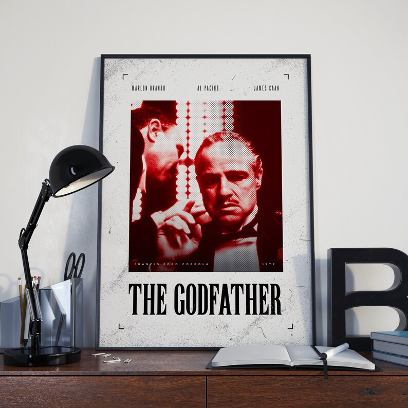 The Godfather Poster for Home Decor, the Godfather Wall Art, the ...