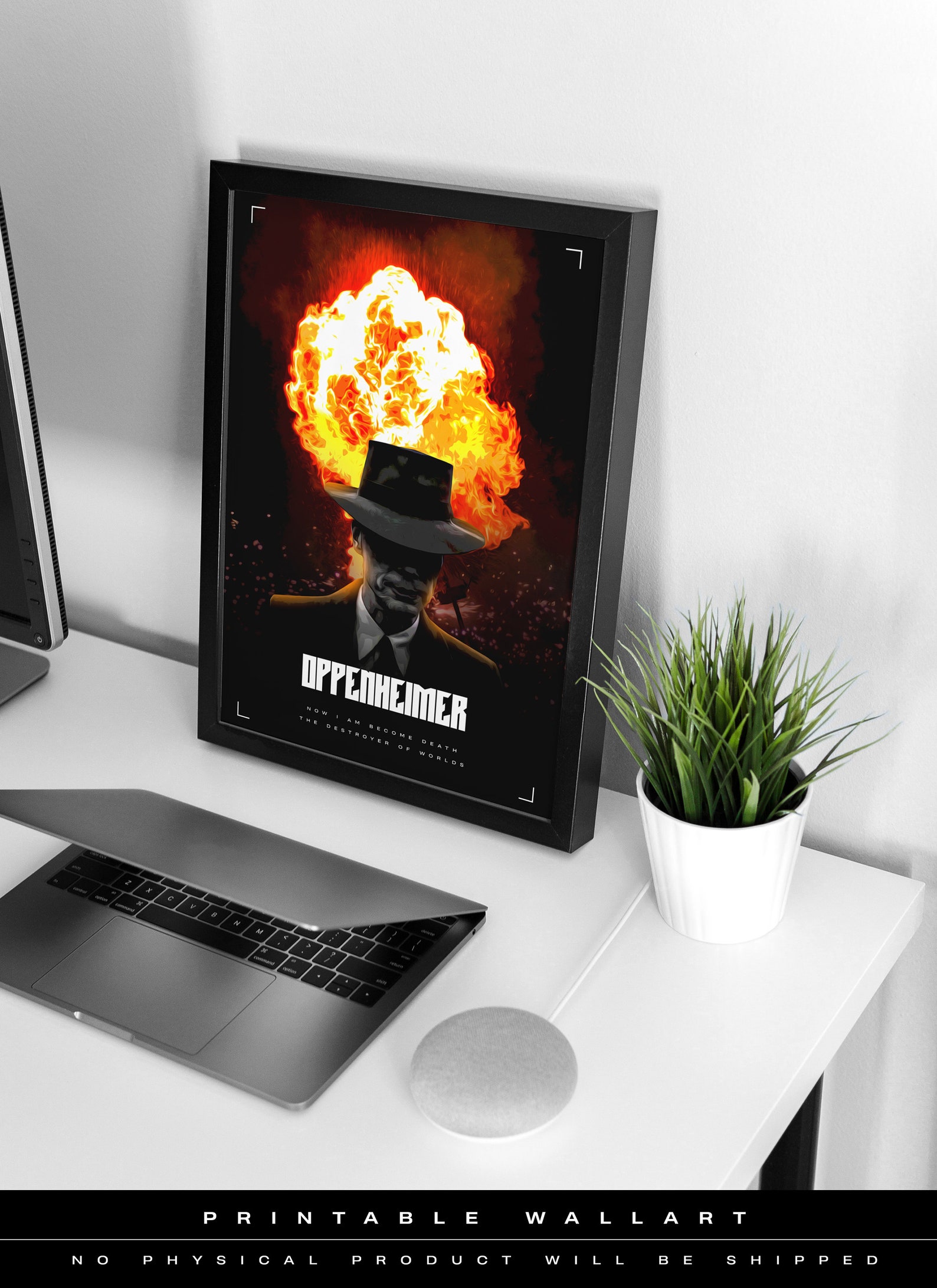 Oppenheimer Movie Wall Art, Oppenheimer Printable Poster, Movie Home ...