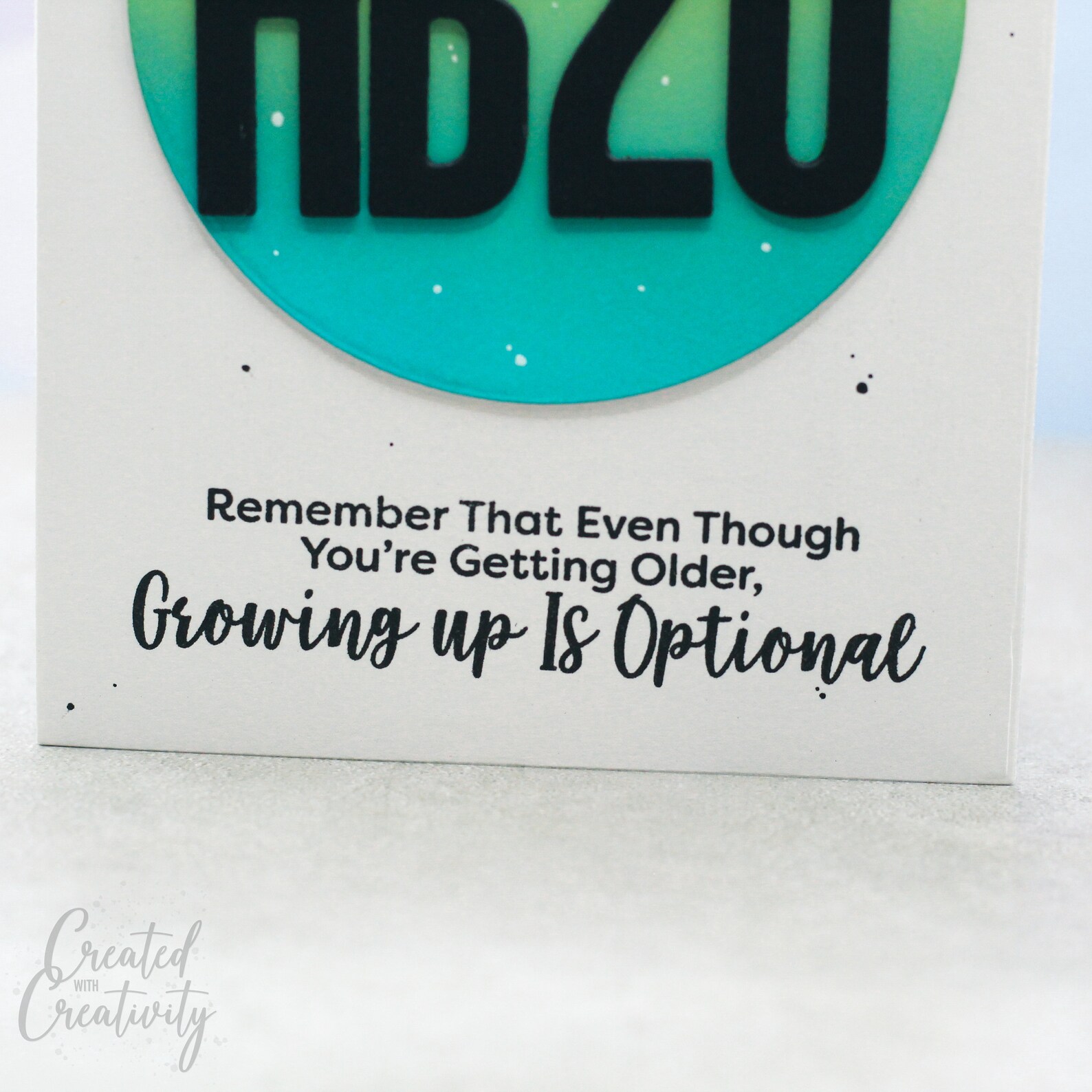 HB2U Fun Birthday Card - Growing up is Optional | Happy Birthday | HBD ...