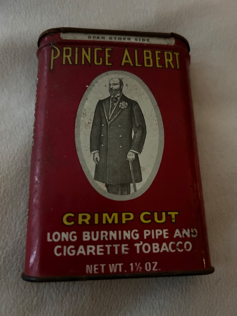 Vintage Tobacco Tin Prince Albert Tobacco - Etsy