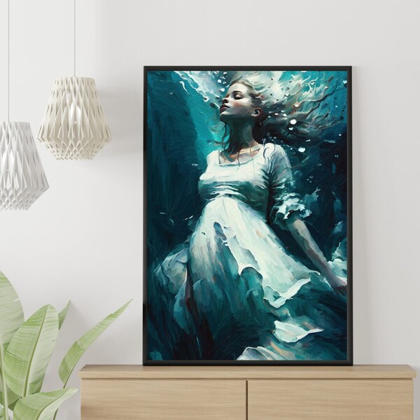 Underwater Painting - Etsy