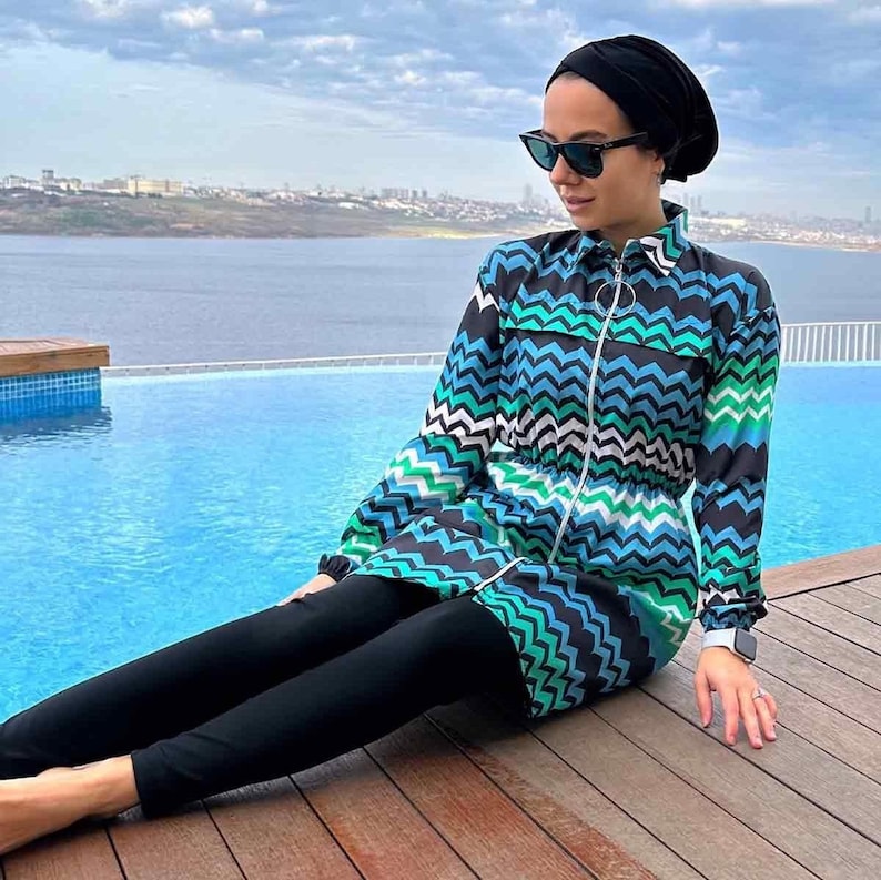 Ela Hijab Swimsuit - Modest Full-coverage Swimwear for Women - Trendy ...