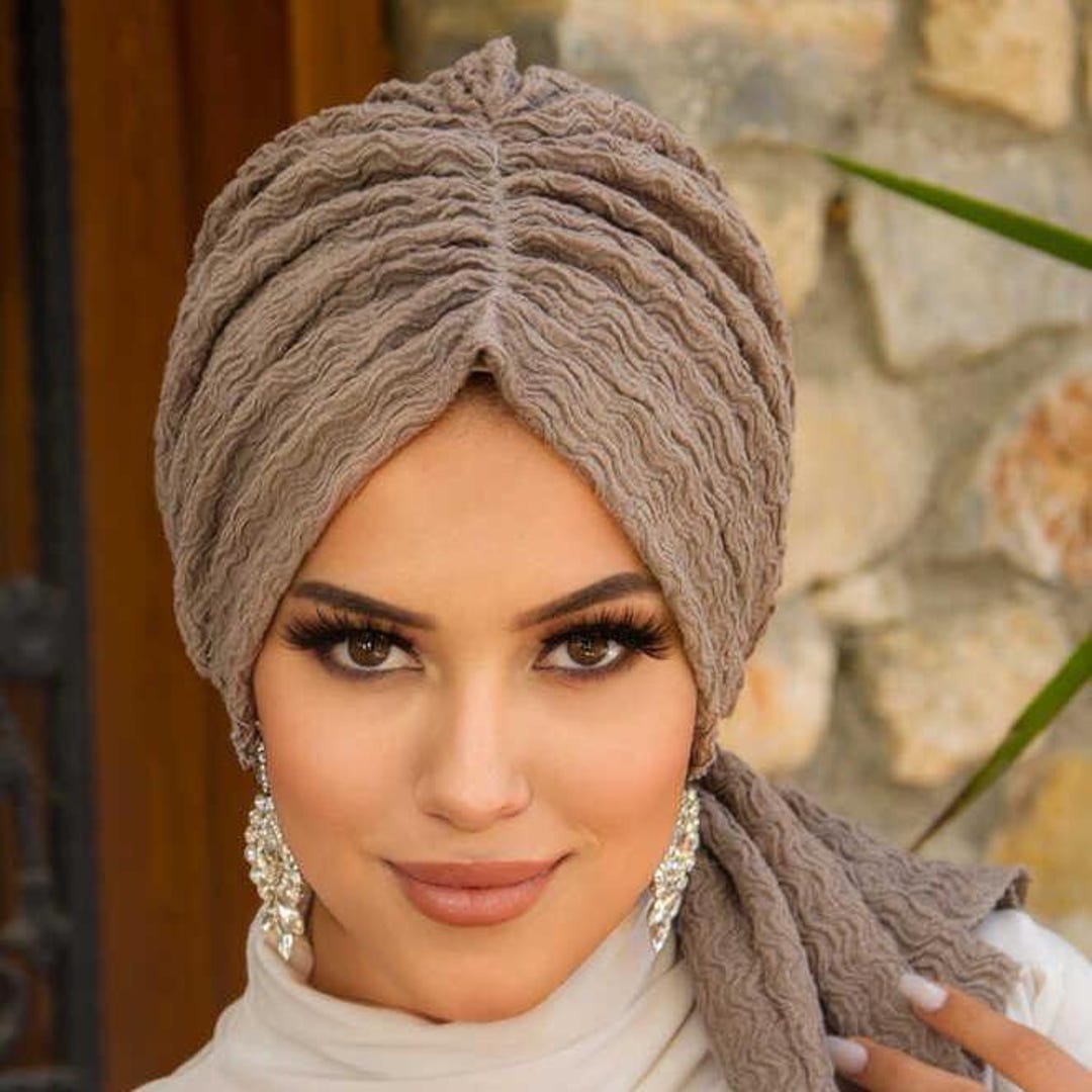 Elegant Buckle Bonnet for Women – Stylish Ready-to-wear Hijab, Soft ...