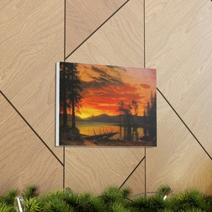 Sunset Paint Print, Wall Decor, Home Decor, Living Room Decor - Etsy