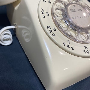 Vintage White Western Electric Rotary Phone - Etsy