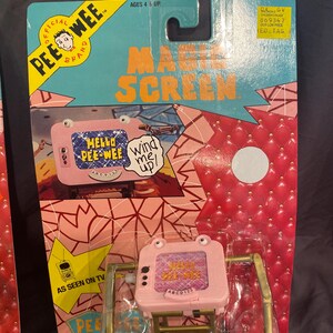Rare Pee Wee's Playhouse Figurines (conky, Pterri, Magic Screen) by ...