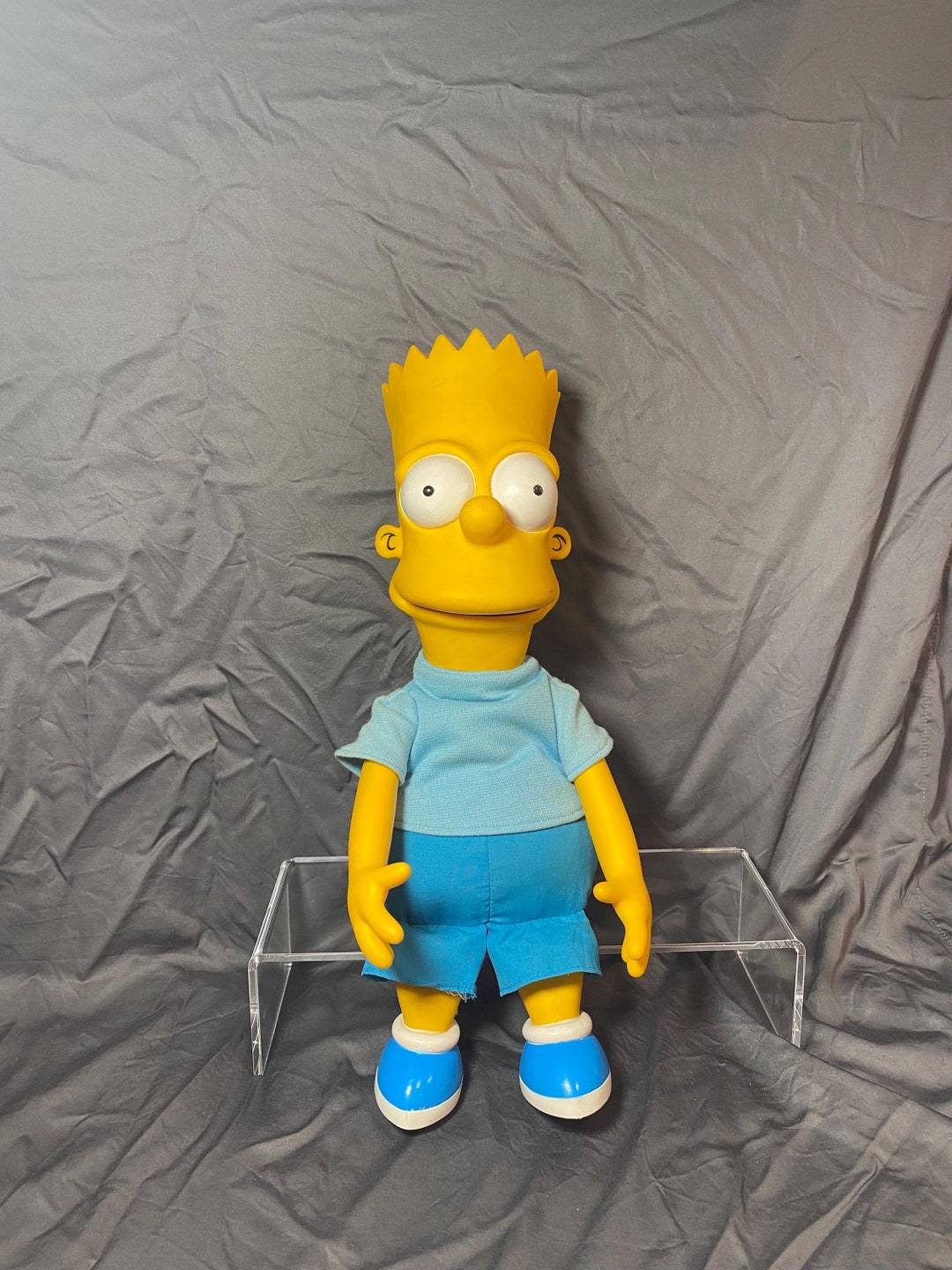 1990 Bart Simpson Plush Doll - Etsy