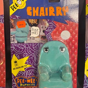 Pee Wee's Playhouse Figurines (pee Wee Herman, Chairry. Miss Yvonne) by ...