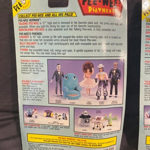 Rare Pee Wee's Playhouse Figurines (conky, Pterri, Magic Screen) by ...