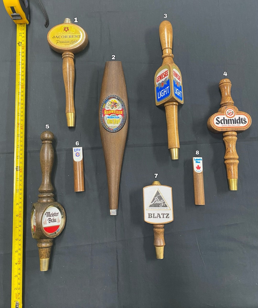Vintage Wooden Beer Taps - Etsy