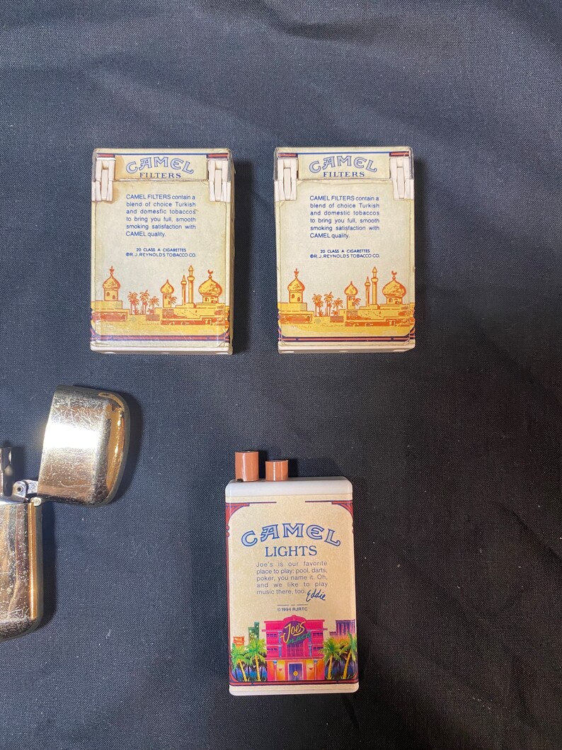 Vintage Camel Cigarette Promo Lighters - Etsy