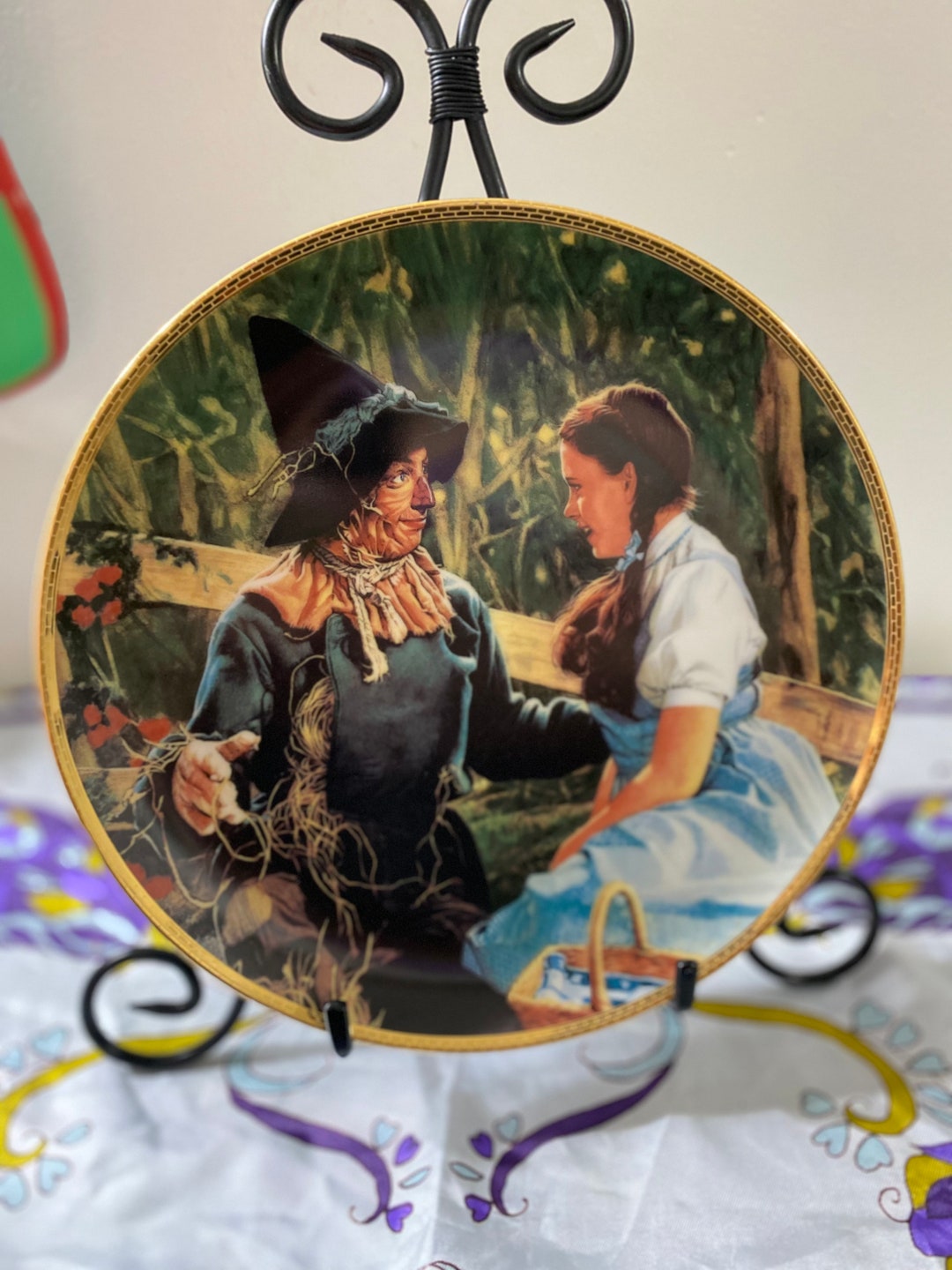 The Hamilton Collection Wizard of Oz Collector Plate - Etsy