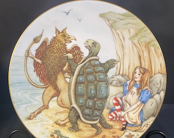 Vintage George Boyer Limoges Porcelain Plate Alice and the Jack of ...