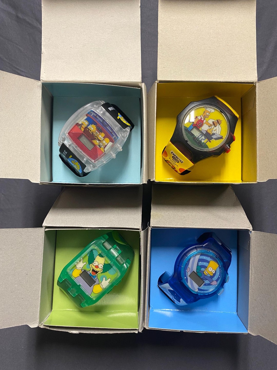 Simpsons Talking Watches From Burger King - Etsy