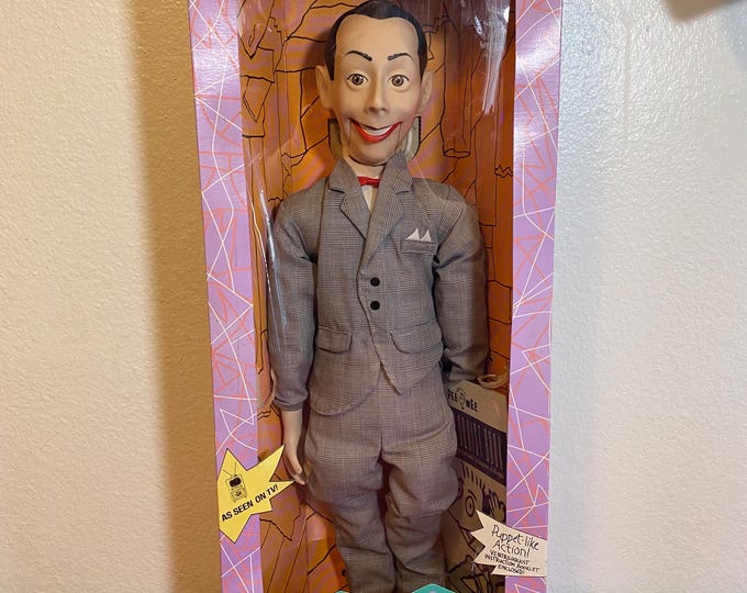 Pee Wee Herman Pee Wee's Playhouse 26" Ventriloquist Doll by Matchbox ...