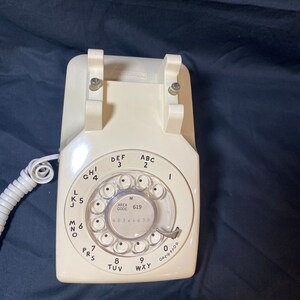 Vintage White Western Electric Rotary Phone - Etsy