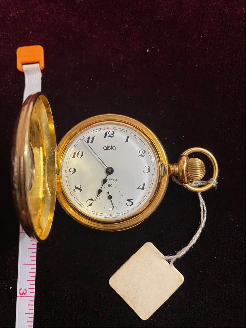 Vintage Alsta Pocket Watch - Etsy