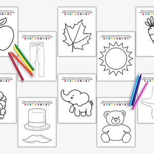 Learning Colors Worksheets, Worksheets for Kindergarten, Pre K ...