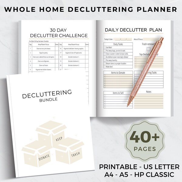 30 Day Declutter Challenge - Etsy UK