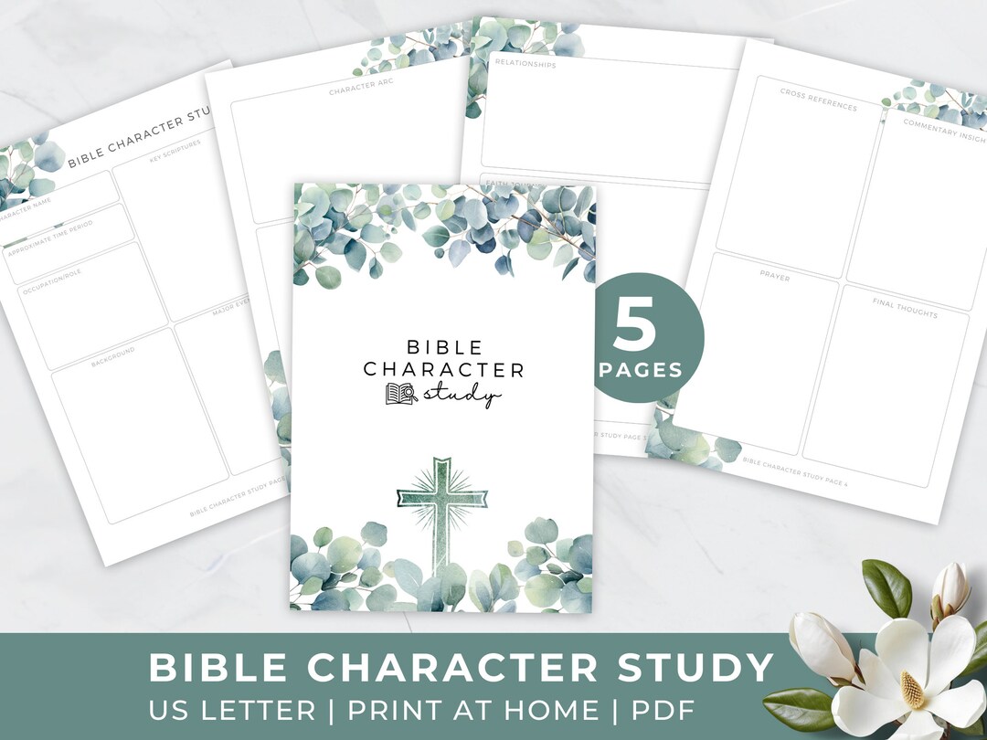 Bible Character Study, Bible Hero Guide, Old Testament, New Testament ...