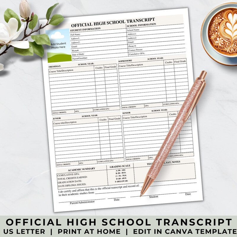 College High School - Etsy