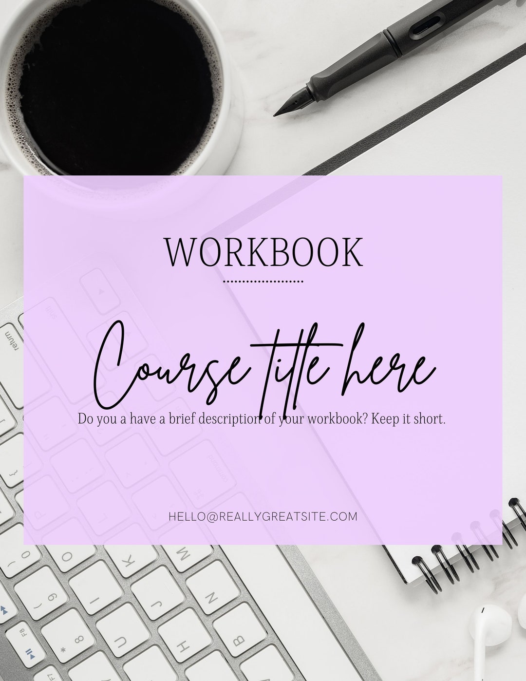 Course Workbook Canva Template - Etsy
