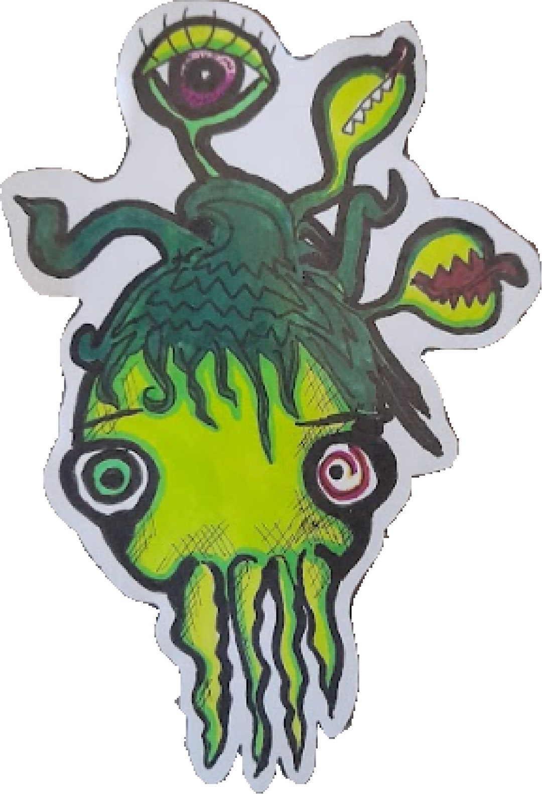 Monster Stickers katie - Etsy