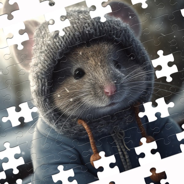 Hamster Puzzle - Etsy